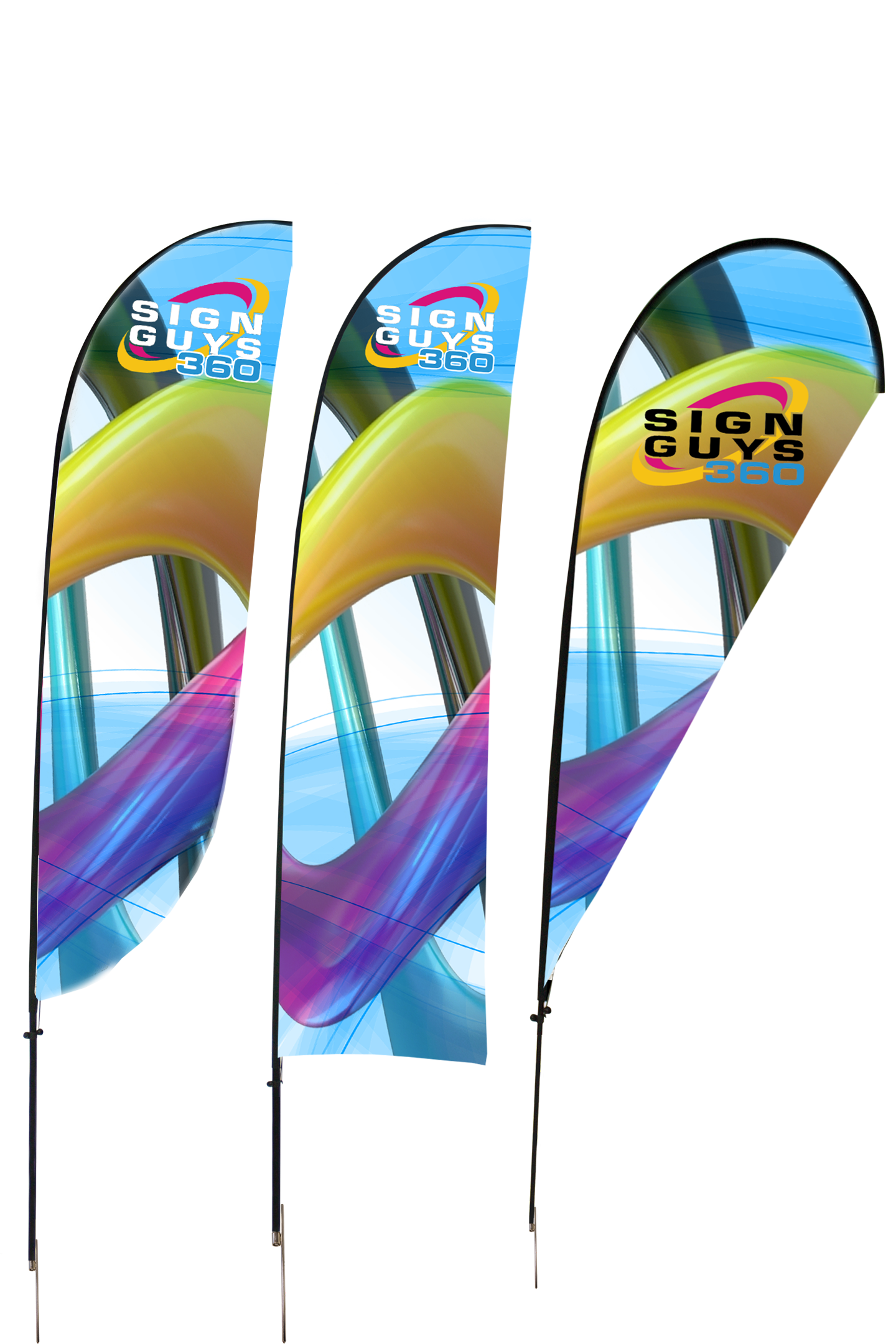 Zoom Flex - Medium Flag – Sign Guys 360