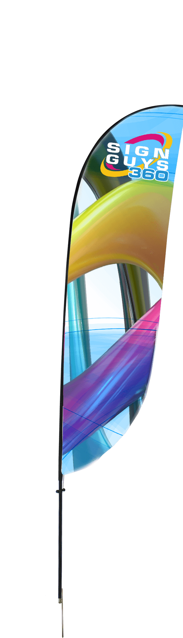 Zoom Flex - Medium Flag – Sign Guys 360