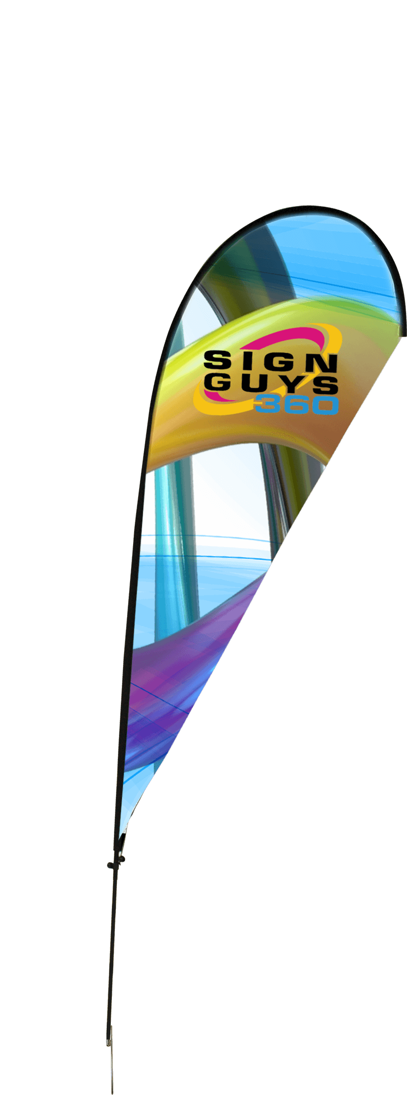 Zoom Flex - Medium Flag – Sign Guys 360
